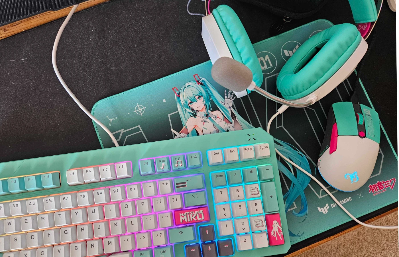 ASUS TUF Gaming x Hatsune Miku Collection Review - The Cutest, Sleekest ...